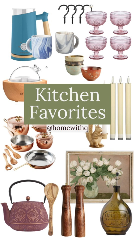 Kitchen Favorites – Home With Q