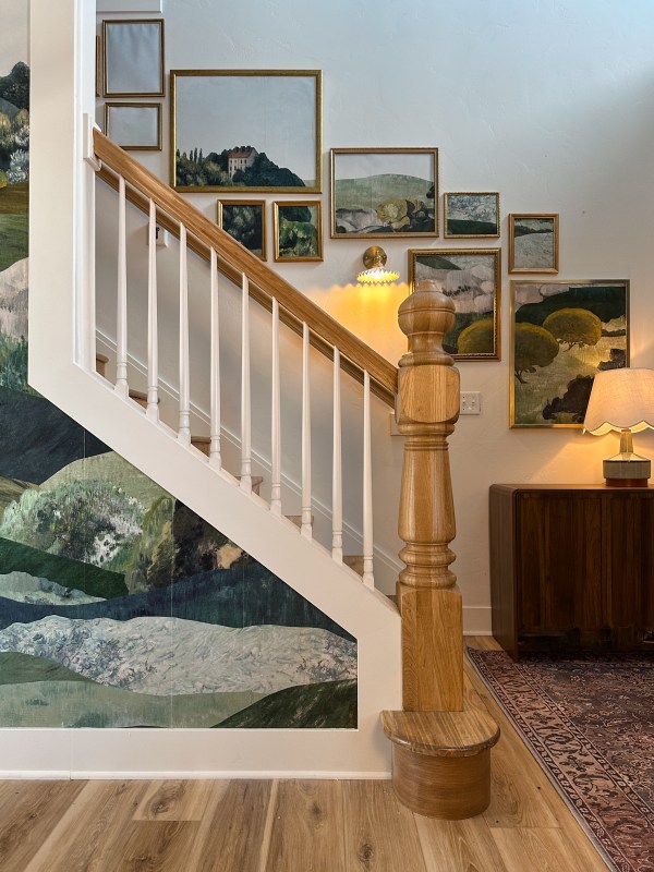 Finding Unique Wood Newel Posts: A Beautiful Staircase Transformation ...